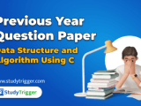 Previous Year Question Paper Data Structure And Algorithm Using C